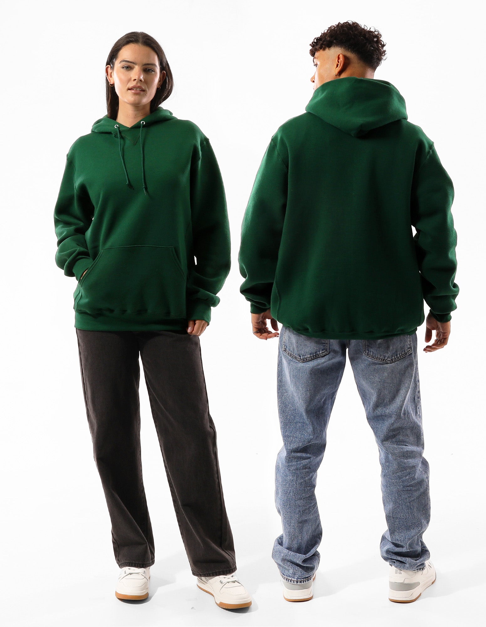 Unisex Dri-Power® Hoodie - Dark Green – Russell Athletic Australia